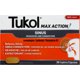 Tukol Max Action Sinus Caplets. Headache, Nasal and Sinus Congestion ...