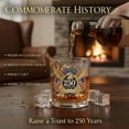 250th Anniversary Whiskey Glasses,U.S. 250th Anniversary Heritage ...