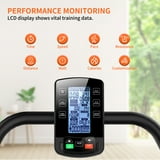 GYMOST Curved Manual Treadmill with Adjustable Resistance & 5” LED ...