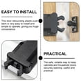 Kitchen Cabinets 4 Pcs Gate Latch The Door Plastic Push Touch Cupboard ...