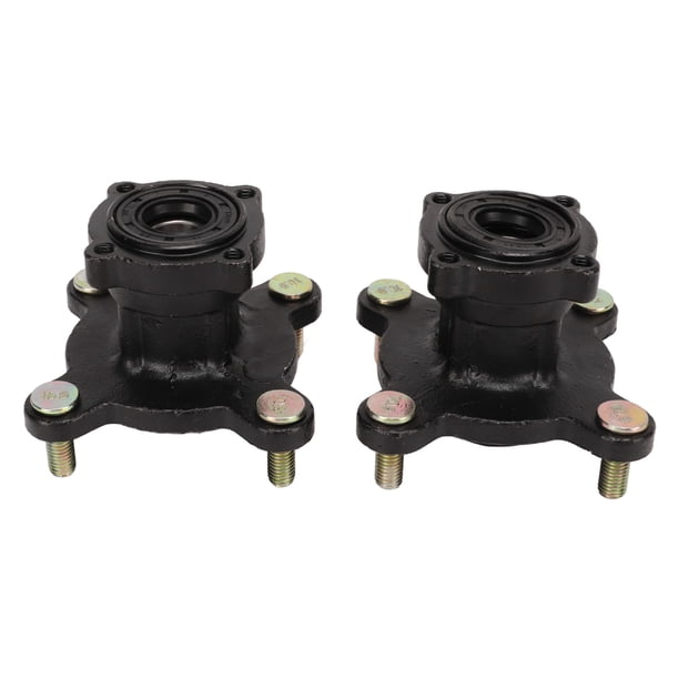 4 Stud Front Disc Brake Wheel Rim Hub Assembly Steel Alloy for 110cc ...