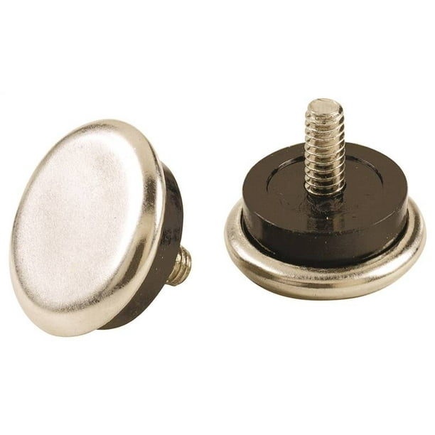 Shepherd Hardware 9449 Furniture Glide with Threaded Stem Silver Metal ...