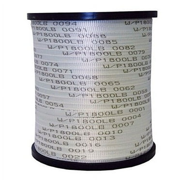 USA Made 1250 Lb Polyester Pull Tape / Flat Rope - 1/2" x 1000 ...