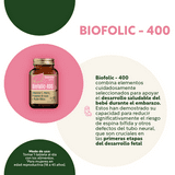 Biofolic-400 C/60 Tab / Ácido Fólico, Vitamina C, Hierro | Walmart en línea