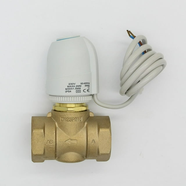 24V BSP Normally Open Electric Thermal Actuator for room temperature ...