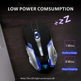 Uciefy Wireless LED Gaming Mouse Optical Rechargeable Silent Mice 6 ...