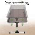 RYANSTAR RACING Laptop Bed Tray Table, Adjustable Portable Desk for ...