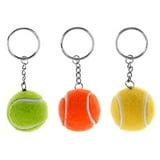 Green Mini Tennis Ball Car Keychain Backpack Decor - Walmart.com