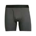 No Boundaries Men's Stretch Boxer Briefs 3-Pack, Breathable Comfort, Sizes S-3XL - Walmart.com