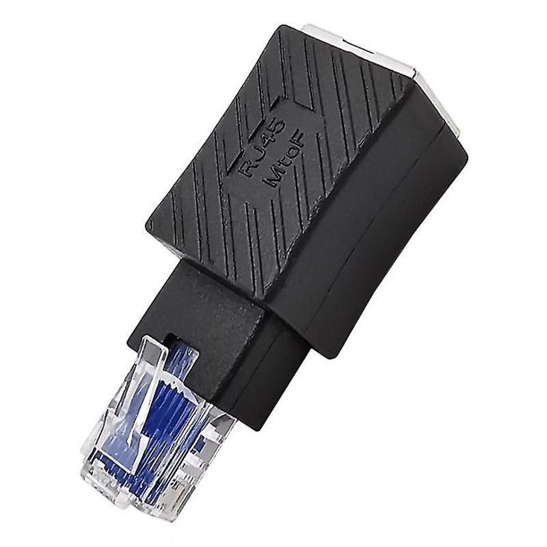 90 Degree Ethernet Converter Lan Rj45 Ma To Fe Right /left / Up/ Down ...