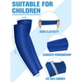 Fymlhomi 10 Pairs Arm Sleeves for Kids Arm Compression Sleeves Baseball ...