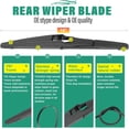 26" 18" 10" Windshield Wiper Blades Replacement for Toyota Highlander ...
