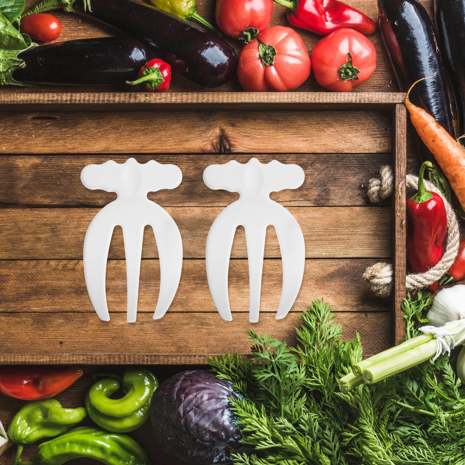 Click here for Minkissy 2pcs Stainless Steel Salad Tongs Salad Cl... prices