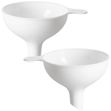 Bottiful Home Twist-on Plastic Funnels Set of 2 for 24mm & 28mm Bottles ...