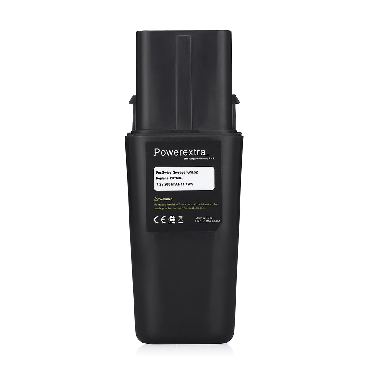 Buy بطارية استبدال Powerextra 2000mAh 7.2V لبطاريات كاسحة دوار Ontel G1 ...