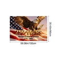 4th of July Garden Flag 35"x59", USA 250th Anniversary Independence Day ...