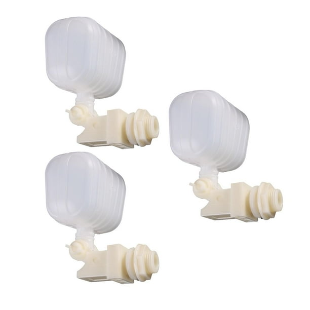 3 Pieces Float Valves Water Level Controlling Valves Replacement Parts ...