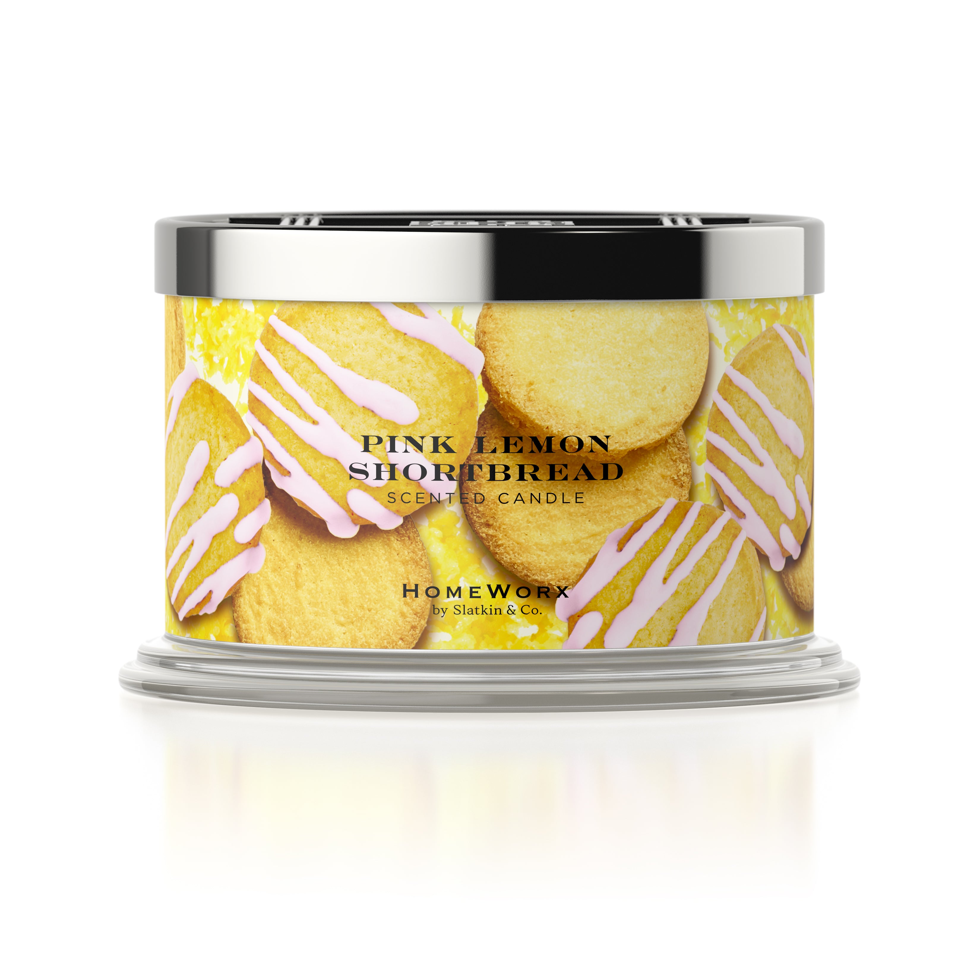 Pink Lemon Shortbread Candle - Walmart.com
