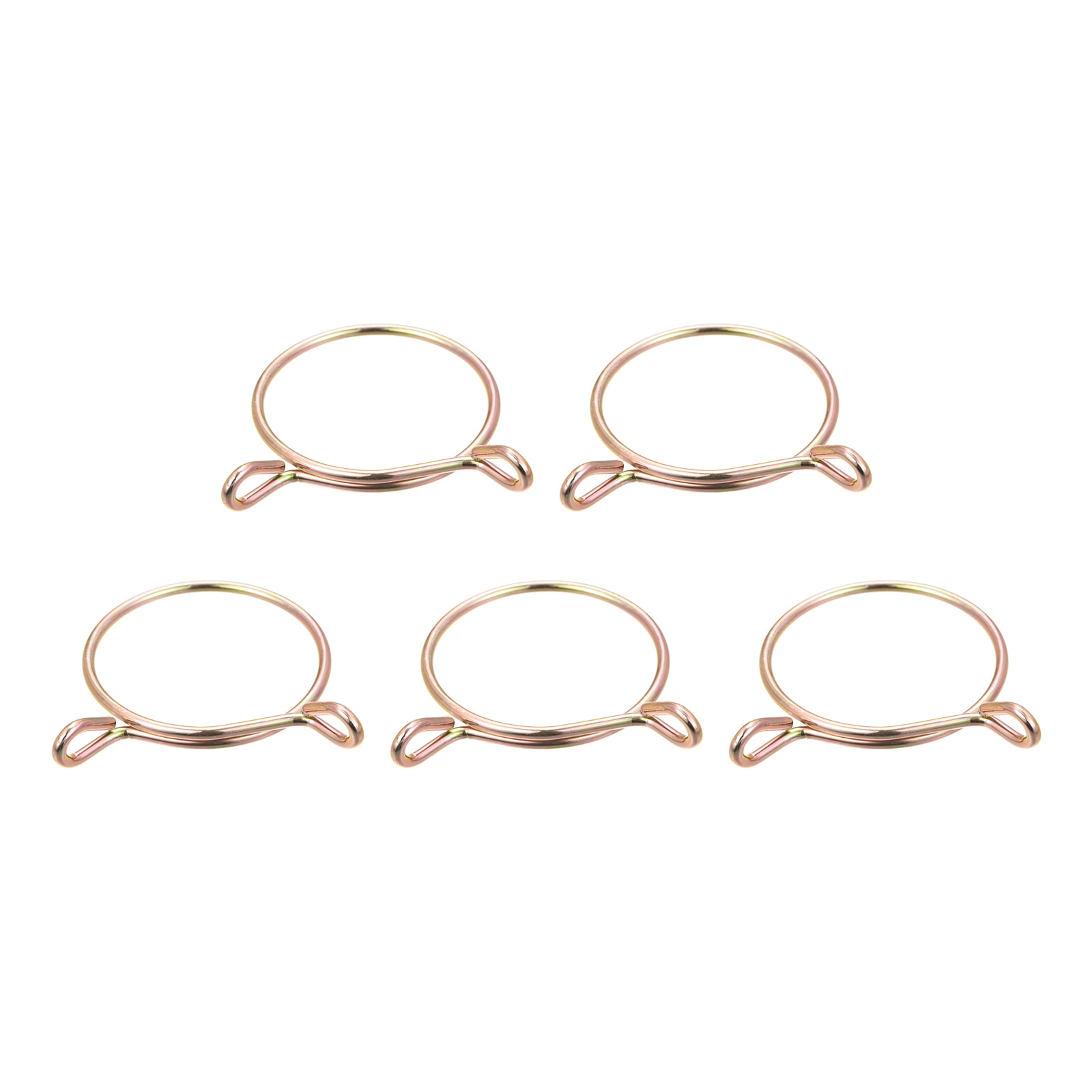 Fuel Line Hose Clips, 5 Pack 50mm 65Mn Steel Single Wire Tubing Spring ...