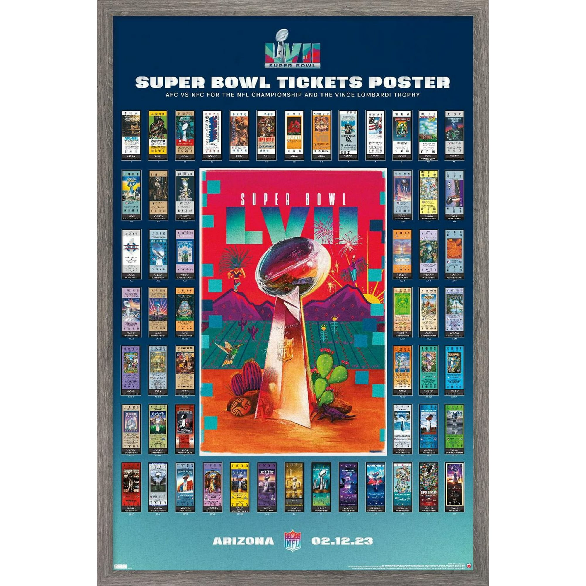 Click here for Trends International Nfl League - Super Bowl Lvii... prices