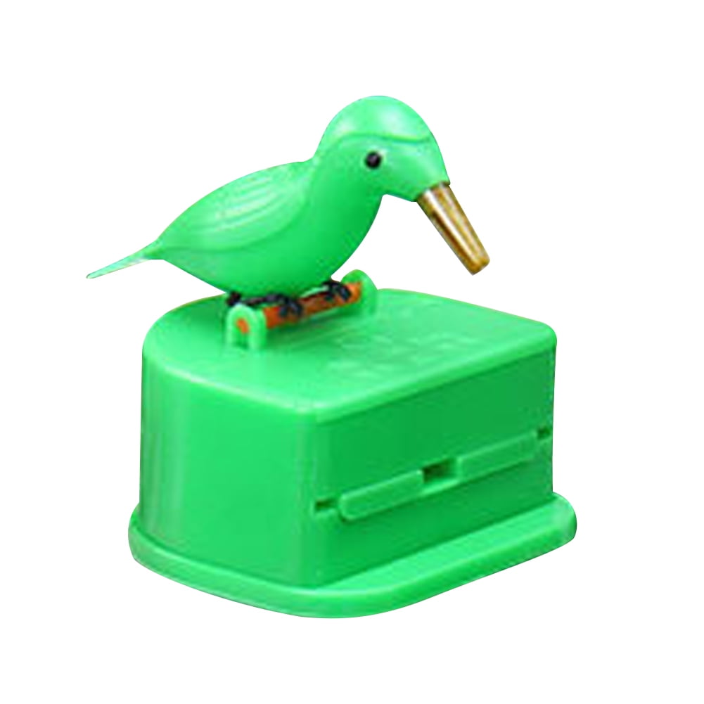Farfi Smart Press Type Bird Shape Toothpick Holder Box Dispenser ...