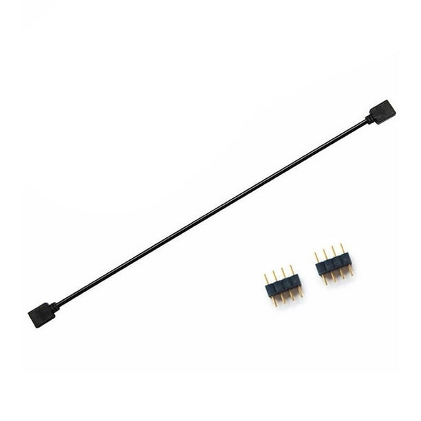A Extensión 30cm 1 1 Placa base AURA RGB Cable para ASUS/MSI/ASROCK ...