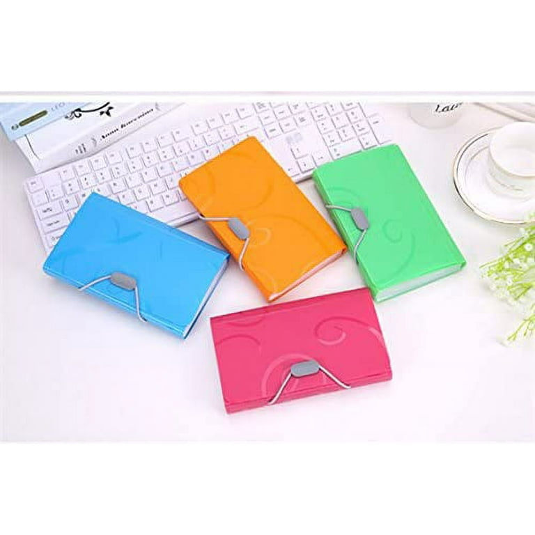 Flash Card Holder Expanding File Folder Accordion Document Bill Receipt ...