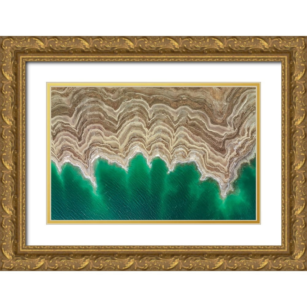 Meirovich, Ido 24x17 Gold Ornate Wood Framed with Double Matting Museum Art Print Titled - Salty ...