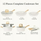 【Mother's Day Gifts】SODAY 12pcs Pots and Pans Set Non Stick Kitchen ...