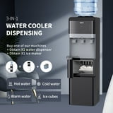 VECYS Hot Water Dispenser with Ice Maker, 27LBS Daily Ice, Child Safety ...