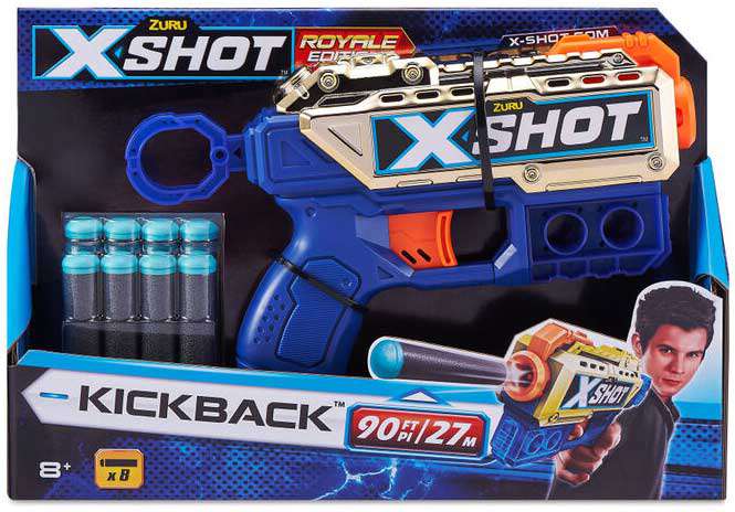X-Shot Kickback Blaster (Royale Edition) - Walmart.com