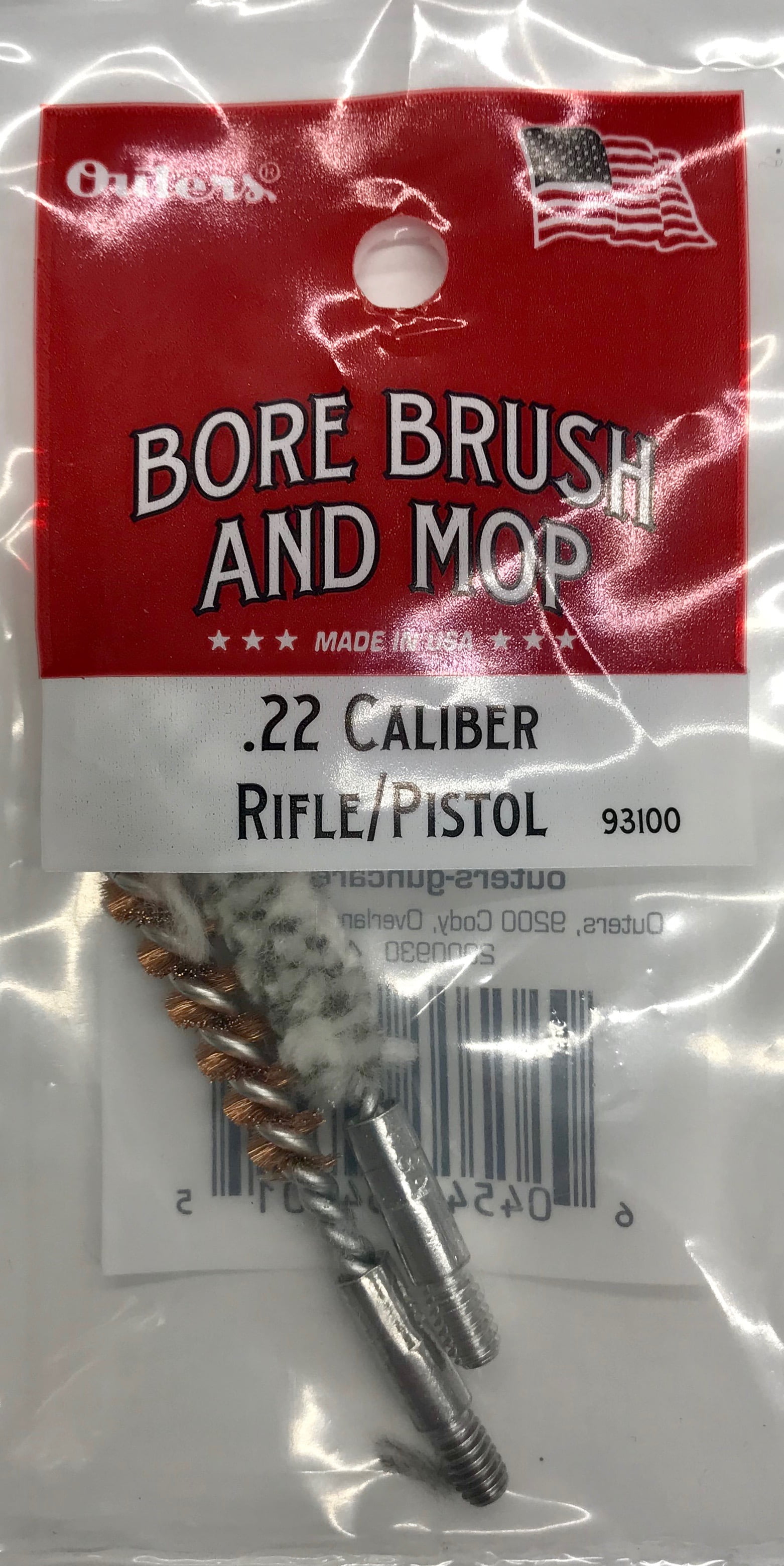 Outers Bore Brush & Mop Combo, 0.22 Cal - Walmart.com