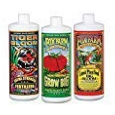 FoxFarm Hydro Formula Nutrient Trio, Plant Bloom Fertilizer for ...