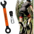 Bicycle Crank Extractor Puller, Bike Crank Removal Tool Fit for Square Threaded Taper Crankset ...