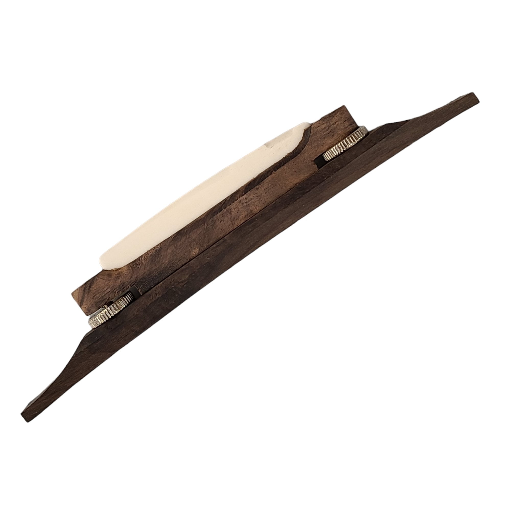 Archtop Guitar Bridge Bone Saddle Rosewood Compensated for Kay Harmony ...