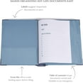 2025 Updated Edition Family Emergency Binder - Custom Dyed Cloth ...