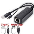 POE Splitter 48V to 5V USB Type C Power Over Ethernet Adapter Cable ...