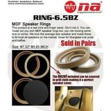 Audiopipe RING6.5BZ 6.5 in. Recessed Speaker Ring - Walmart.com