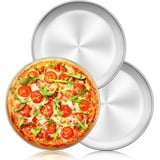 8 inch Cake Pan Set of 3, VeSteel Stainless Steel Round Layer Cake ...