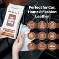 3in1 Leather Wipes 75 XL Count, Clean, Condition & Restore Shine, Extra ...