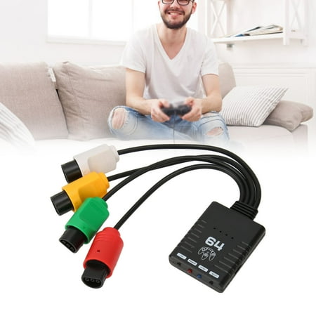 Multiplayer Controller Adapter, Portable LED Indicator Controller Converter Reset Button ...
