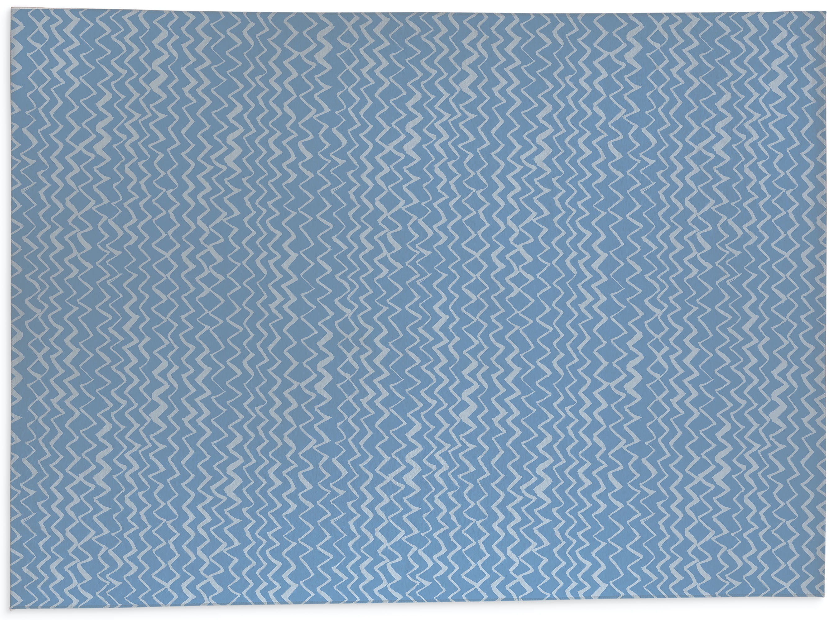 Chevron Mountains Blue Kitchen Mat by Kavka Designs - Walmart.com