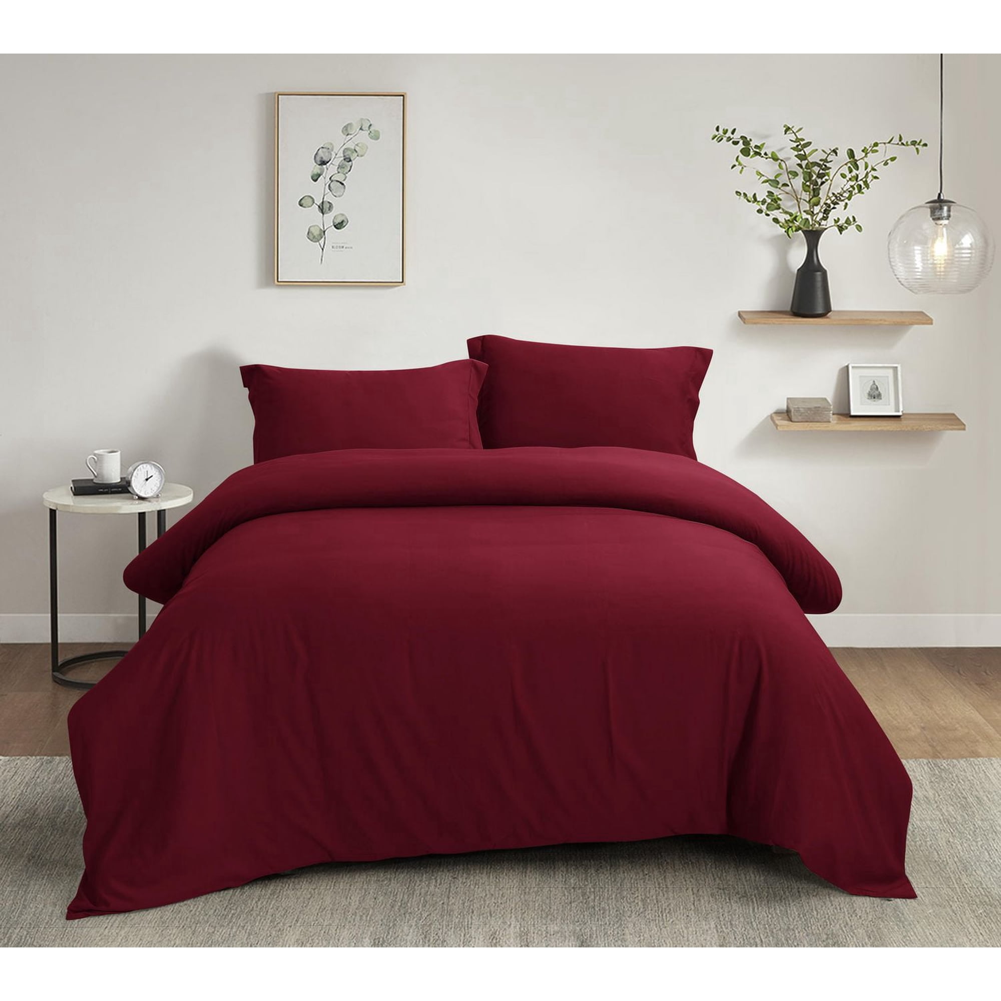 Click here for Swift Home Ultra Soft Solid Duvet Cover Set prices