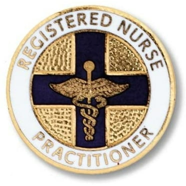 EMI Registered Nurse (RN) Emblem Pin - Round (Blue Cross) - Walmart.com