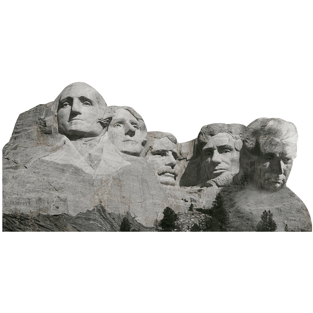 H13136 Mount Rushmore with Trump - Walmart.com