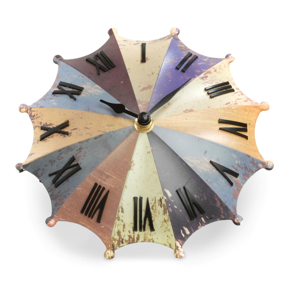 Rainbow Umbrella Clock - Walmart.com