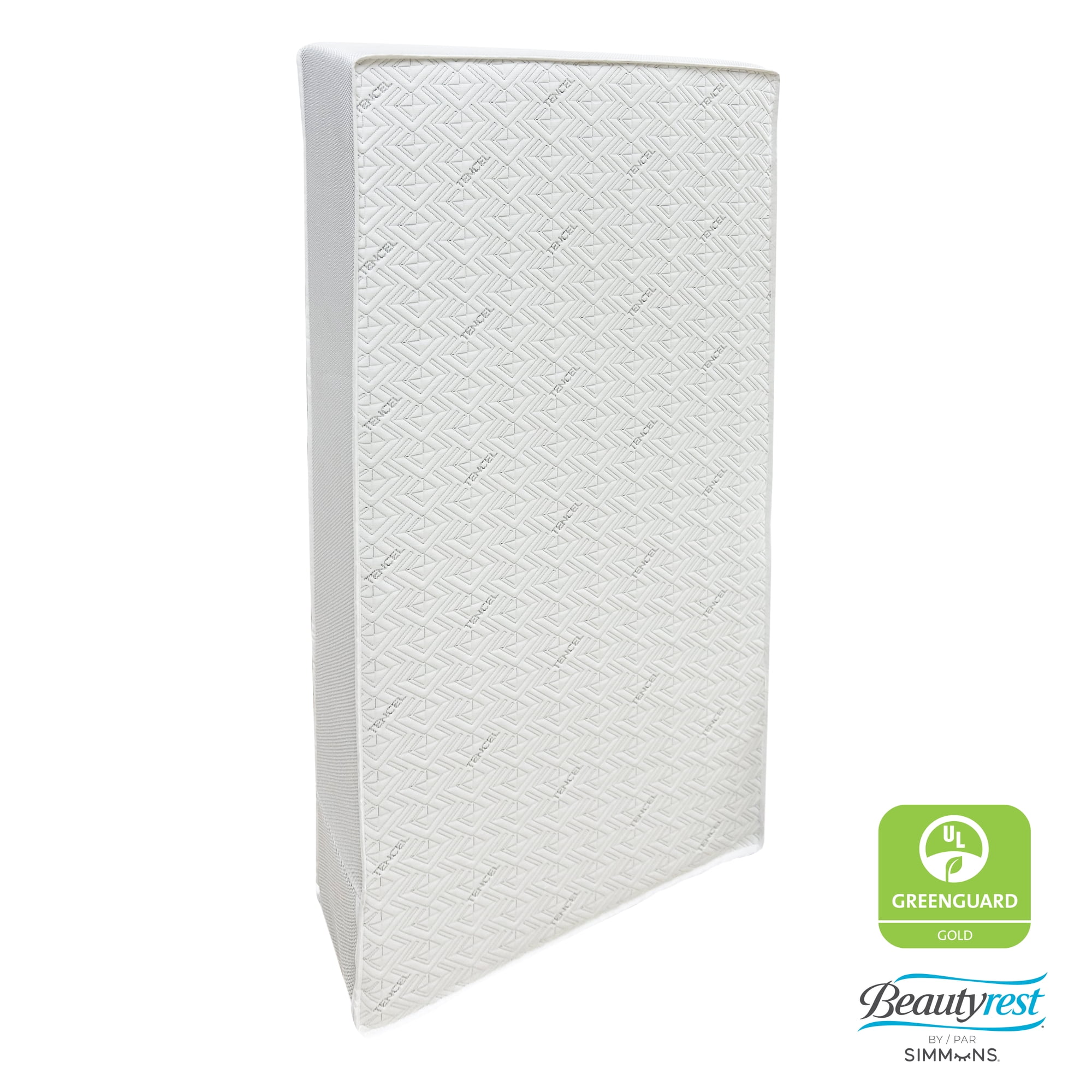 Click here for Simmons 2-In-1 Beautyrest Tencel Baby Crib Mattres... prices