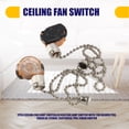 2pcs Ceiling Fan Light Switch,E87438 Fan Lamp Switch with 11in Beaded ...