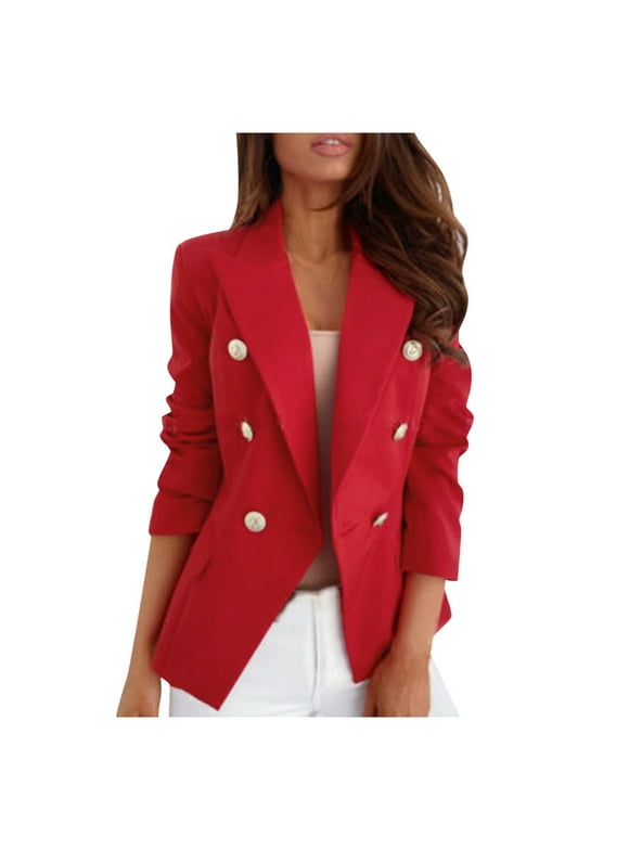 Ladies Red Blazers