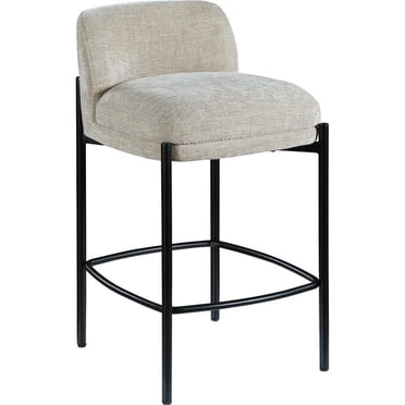 Free Shipping! Meridian Furniture Caleb Black Velvet Counter Stool (Set ...